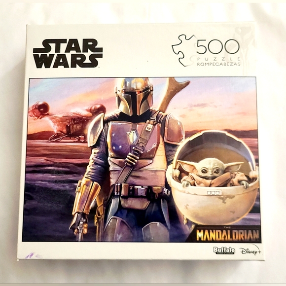 Buffalo Games | Games | Star Wars Mandalorian 50 Piece Jigsaw Puzzle ...